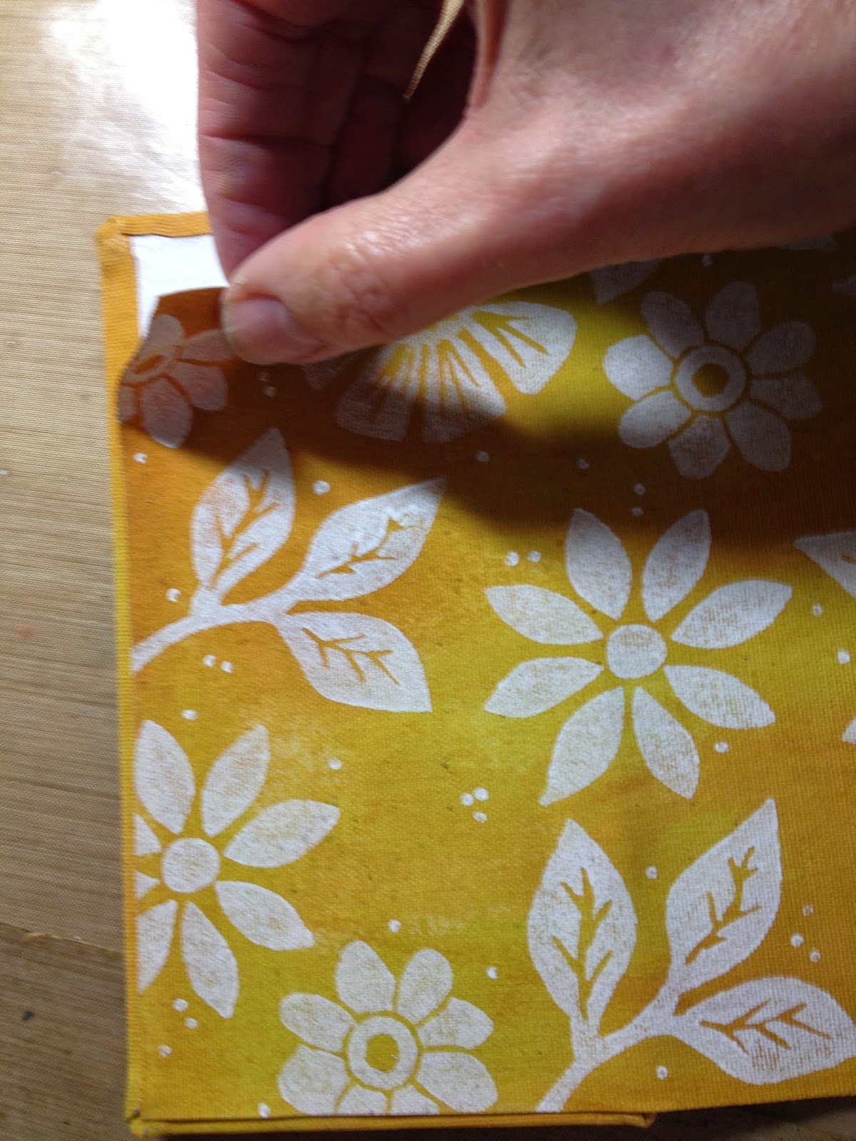 PaperArtsy: Handmade Journal {with Lin Brown Stencils and Sara Naumann ...